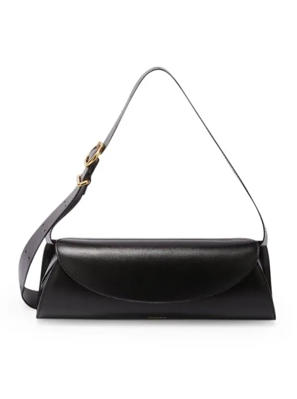 JIL SANDER Small Cannolo Bag - Black