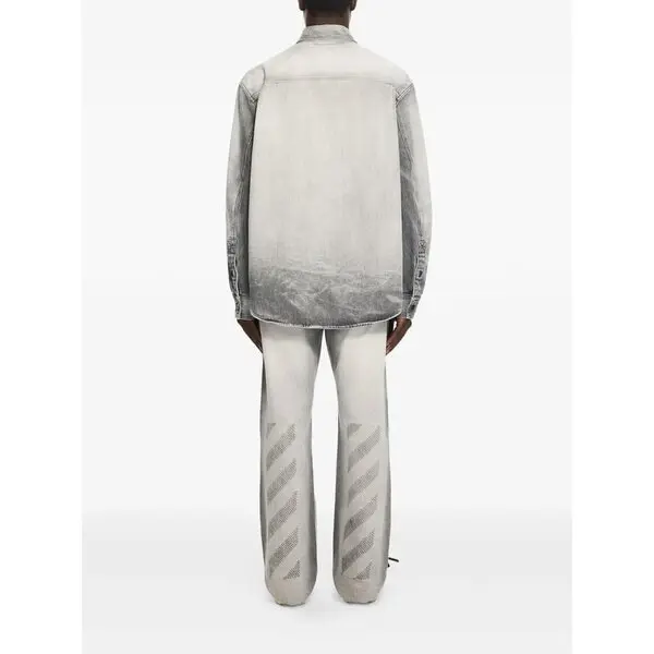 Off-White Grey Jackets Shirt Jackets