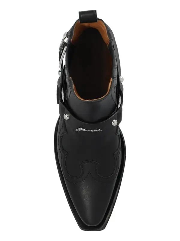 GANNI Chelsea Western Boots