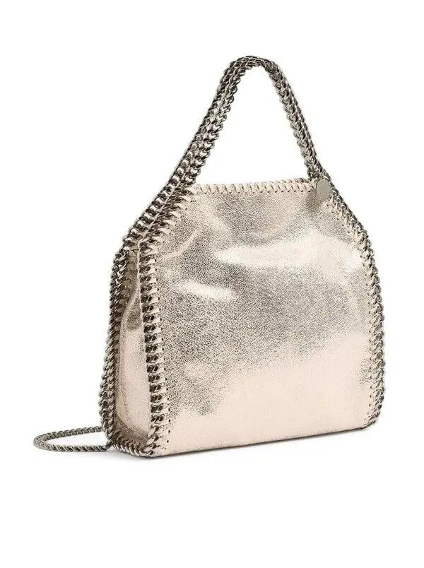 Stella McCartney Metallic Falabella Mini Tote Bag - Pink