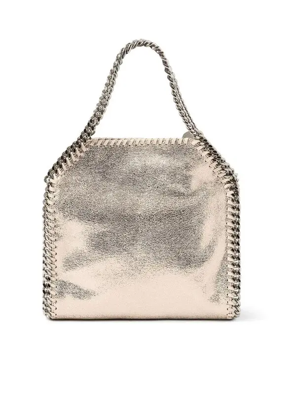 Stella McCartney Metallic Falabella Mini Tote Bag - Pink