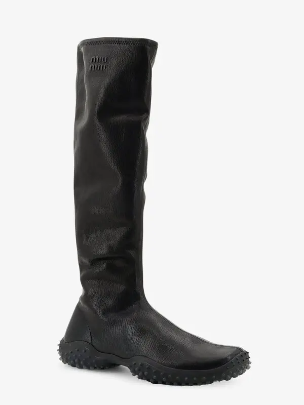 Miu Miu Stretch Leather Boots