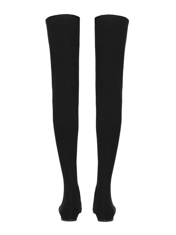 Dolce & Gabbana Stretch Jersey Boots