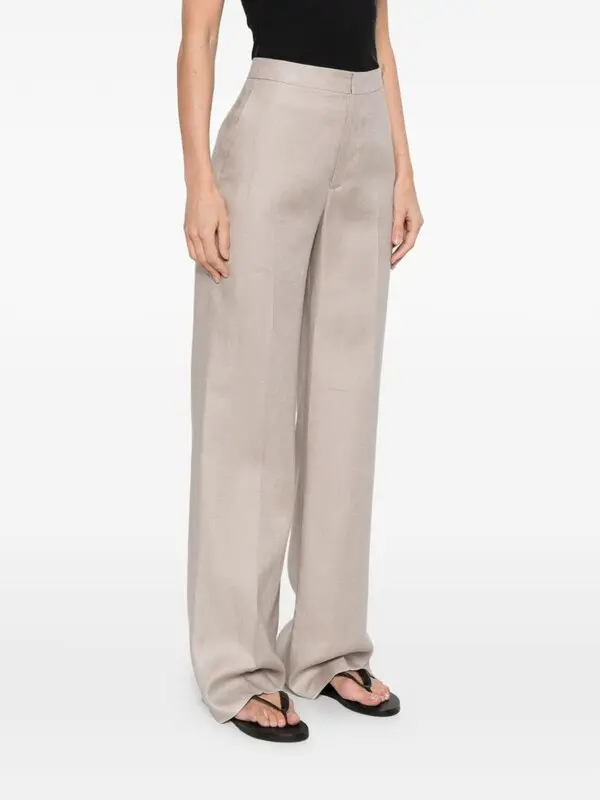 Tagliatore Linen Trousers - Multicolor