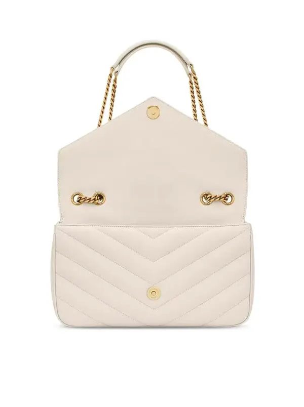 Saint Laurent Loulou Medium Quilted Lambskin Shoulder Bag
