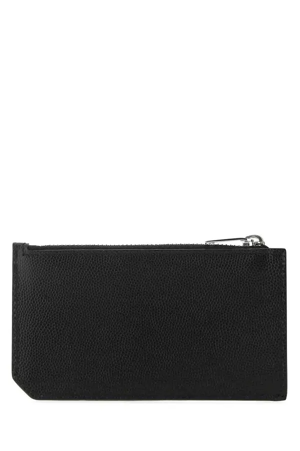 Saint Laurent Leather Card Holder