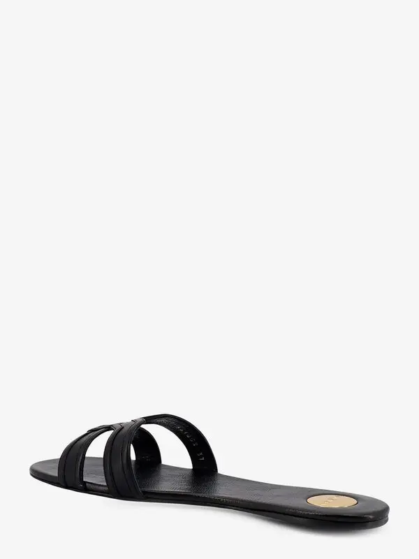 Saint Laurent Mabrouka Leather Sandals - Multicolor