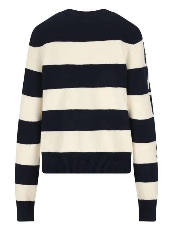 Celine Striped Wool Sweater - Multicolor