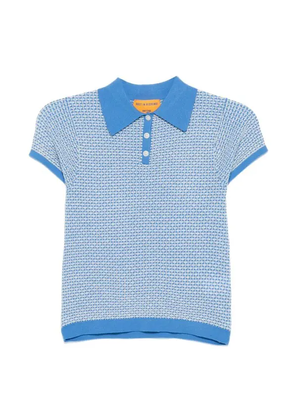Guest In Residence Pique Cashmere Polo Shirt - Multicolor