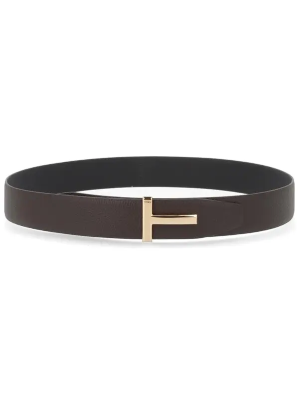TOM FORD Cintura Con Fibbia T - Brown