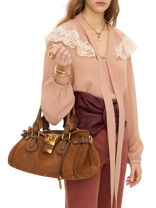 Chloé Paddington Suede Bag