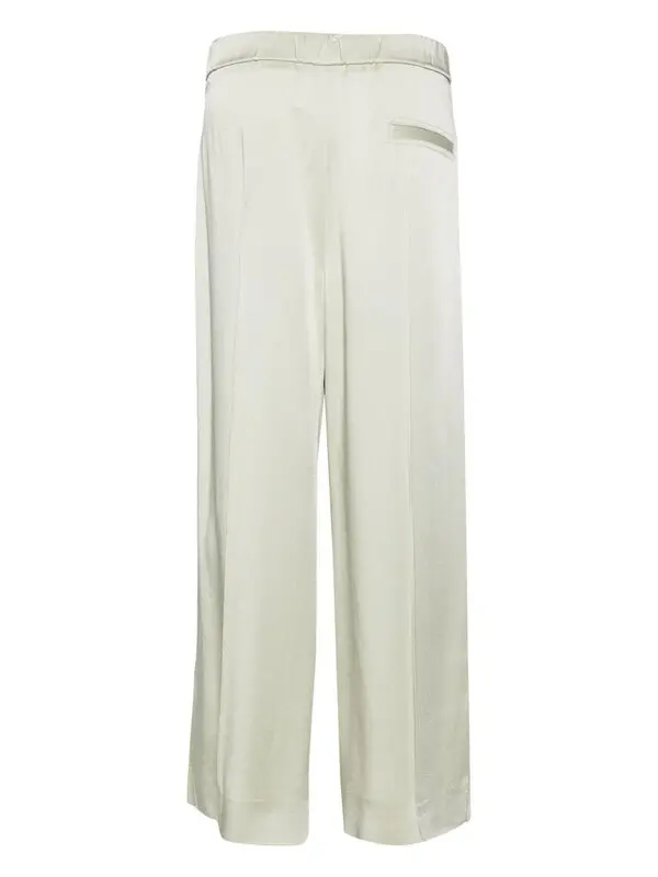 JIL SANDER Wide-leg Satin Trousers - Multicolor