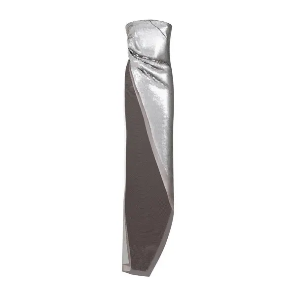 Rick Owens Sequin Draped Longline Top - Silver