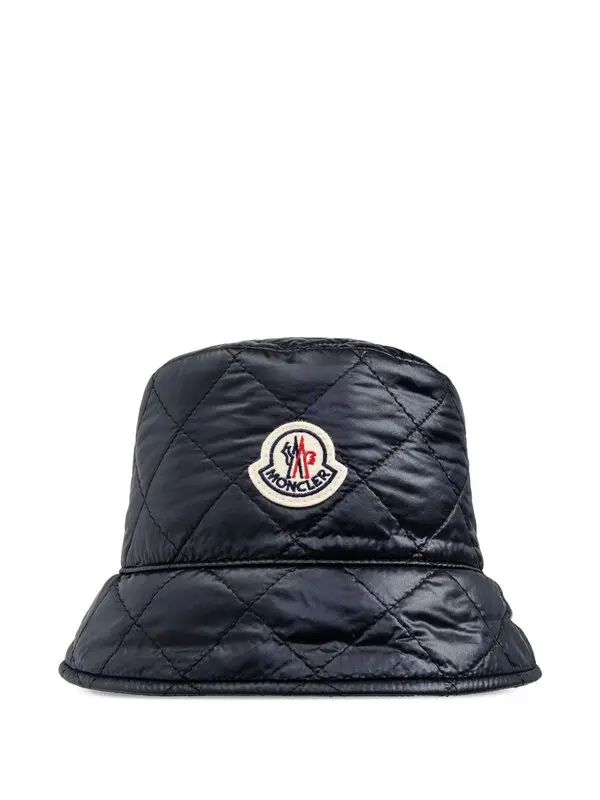 Moncler Logo Nylon Bucket Hat
