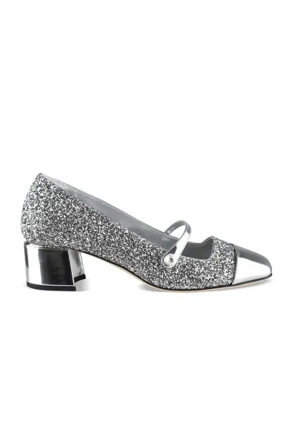 JIMMY CHOO Elisa 45 Pumps - Silver