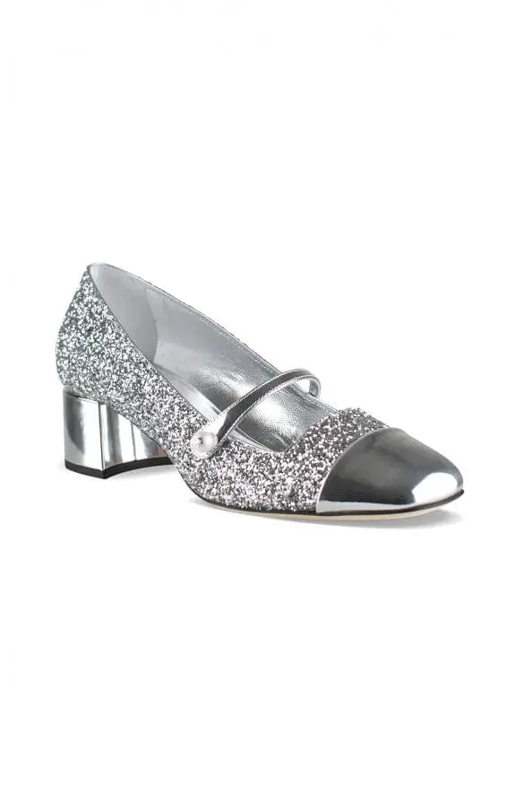 JIMMY CHOO Elisa 45 Pumps - Silver