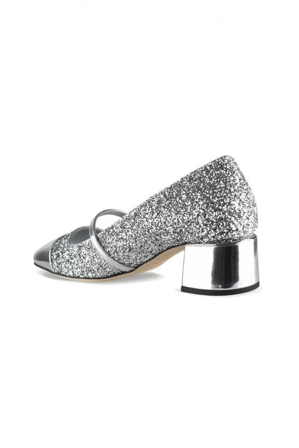 JIMMY CHOO Elisa 45 Pumps - Silver