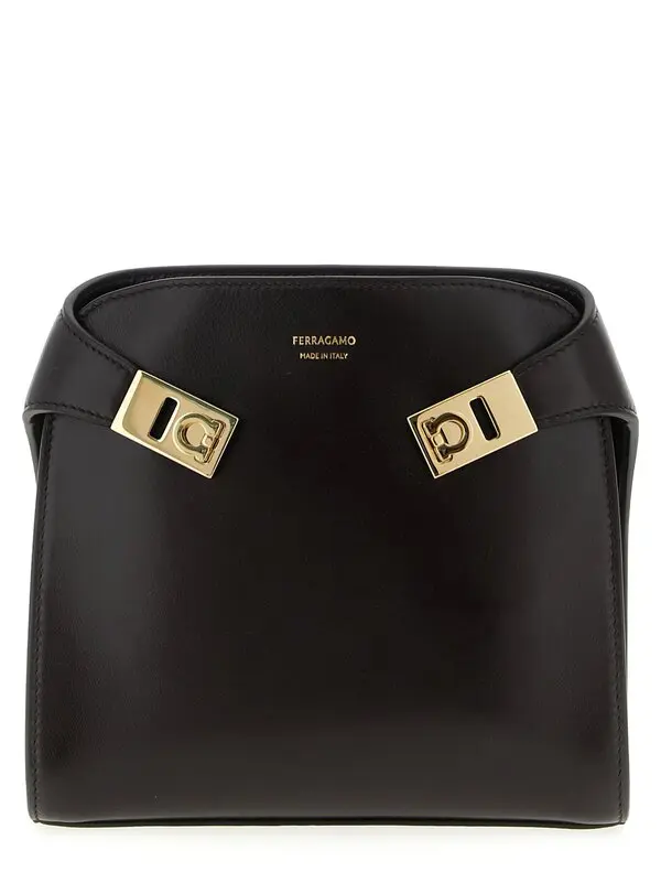 FERRAGAMO Hug Bb S’ Belt Bag - Brown