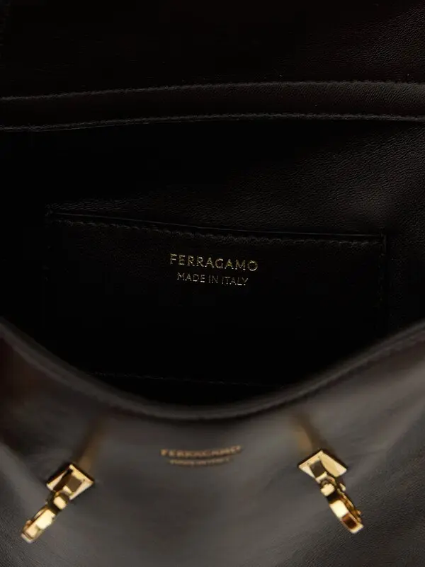 FERRAGAMO Hug Bb S’ Belt Bag - Brown