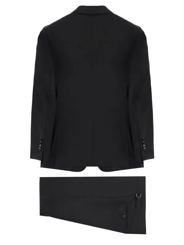 TOM FORD Abito Grand Overcheck Shelton - Black