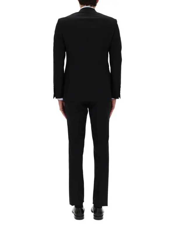TOM FORD Abito Grand Overcheck Shelton - Black