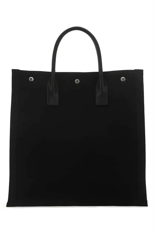 Saint Laurent Canvas Rive Gauche Shopping Bag