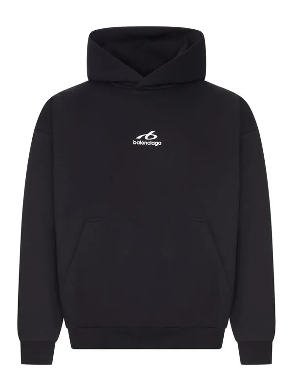 Balenciaga Bodies Sweatshirt In Dry Fleece - Black
