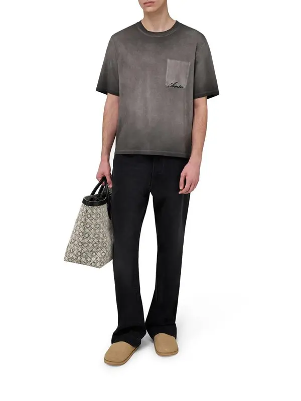 Amiri Cotton T-shirt With Front Logo