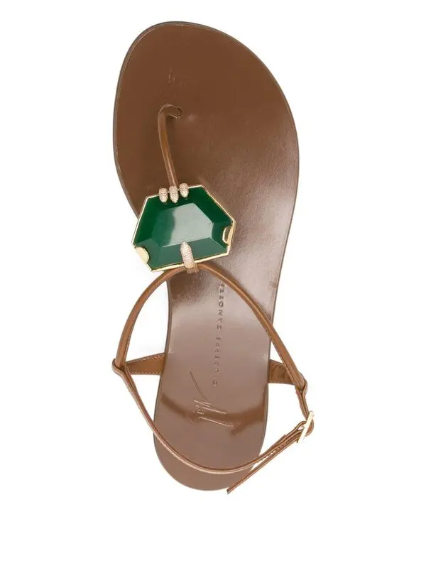 GIUSEPPE ZANOTTI Atlantide Thong Sandals - Multicolor