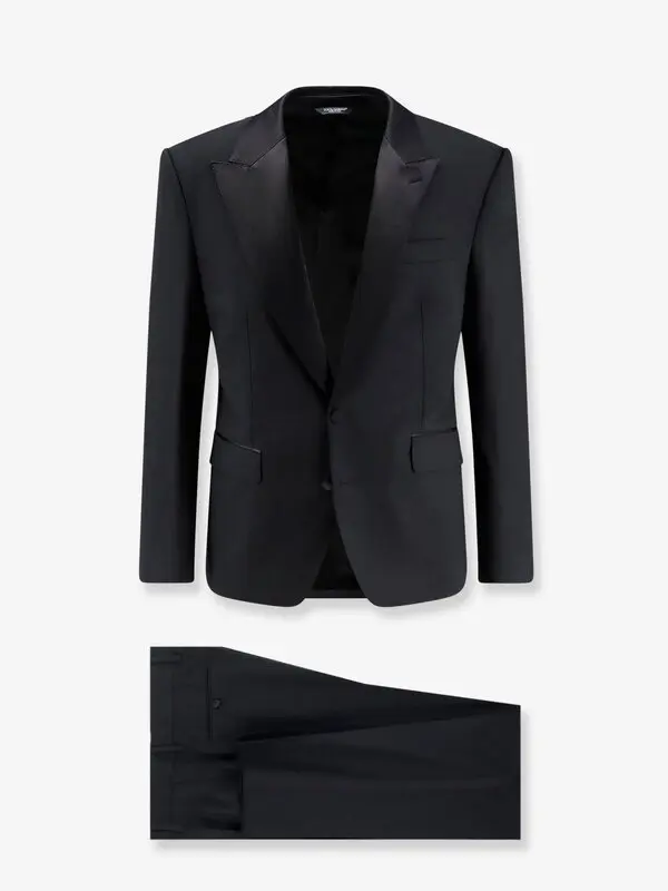 Dolce & Gabbana Sicilia Virgin Wool And Silk Blend Tuxedo - Multicolor