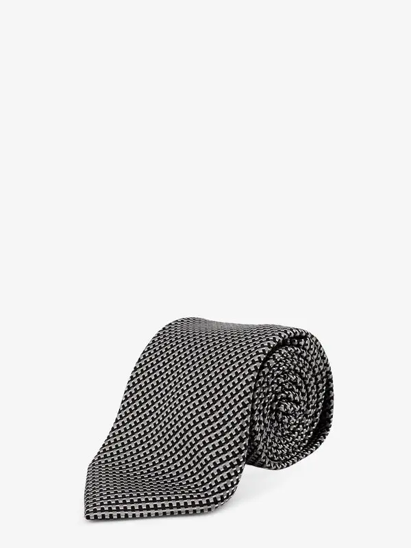 TOM FORD Silk Neck Ties - Gray