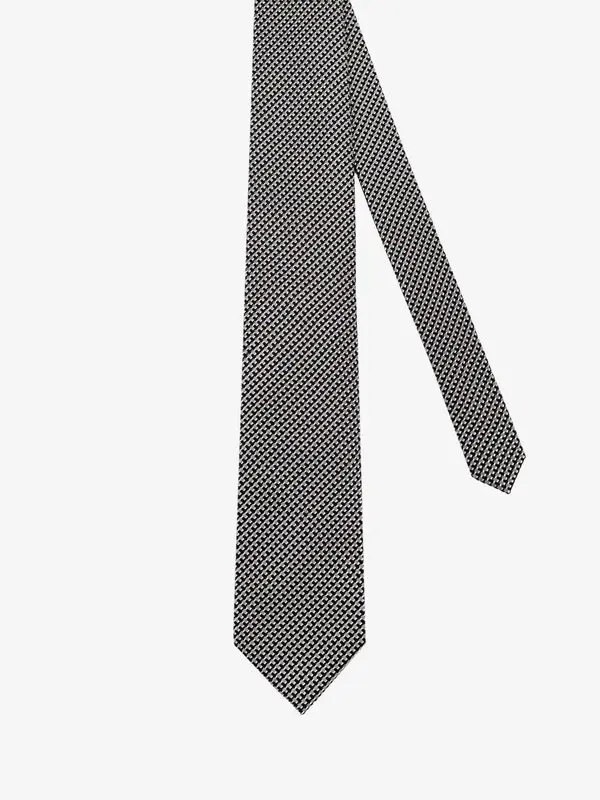 TOM FORD Silk Neck Ties - Gray