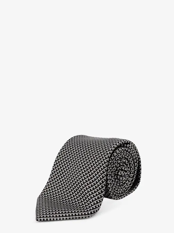 TOM FORD Silk Neck Ties - Gray