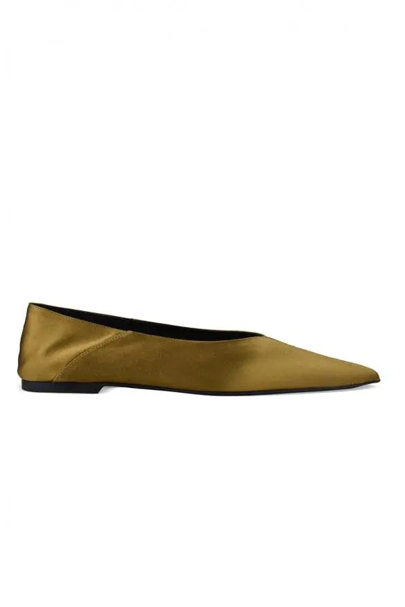 Saint Laurent Nour 05 Mules - Gold