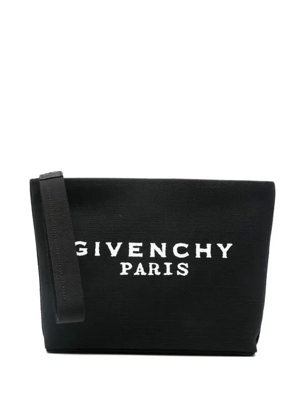 Givenchy Logo Cotton Pouch - Multicolor