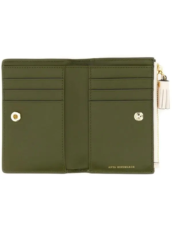 ANYA HINDMARCH Portafoglio Cornflakes - White