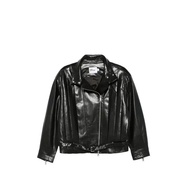 SELF-PORTRAIT Biker Jacket - Black