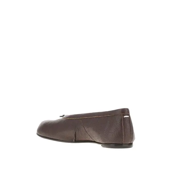 MAISON MARGIELA Leather Tabi Ballerinas
