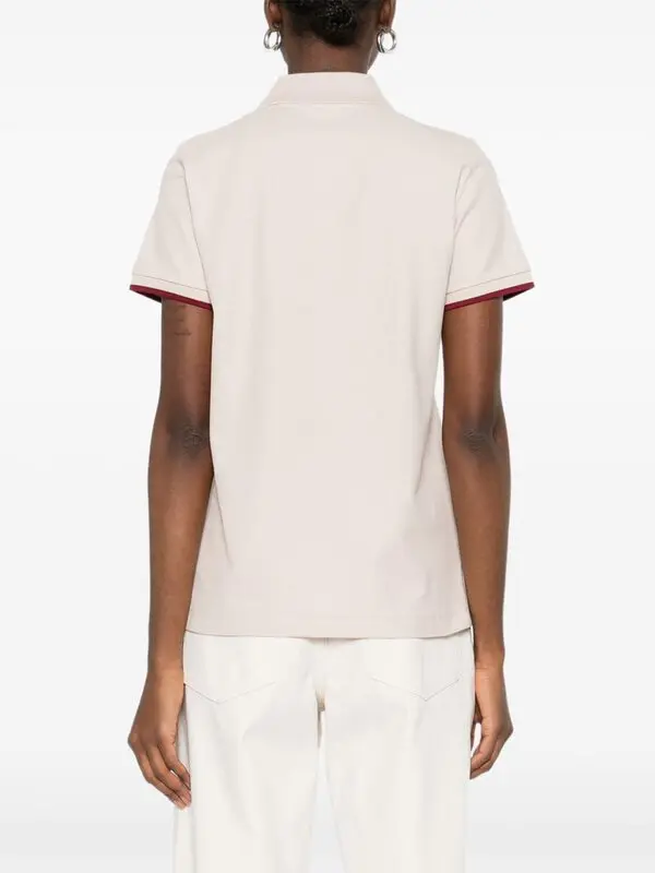 Moncler Logo Cotton Polo Shirt