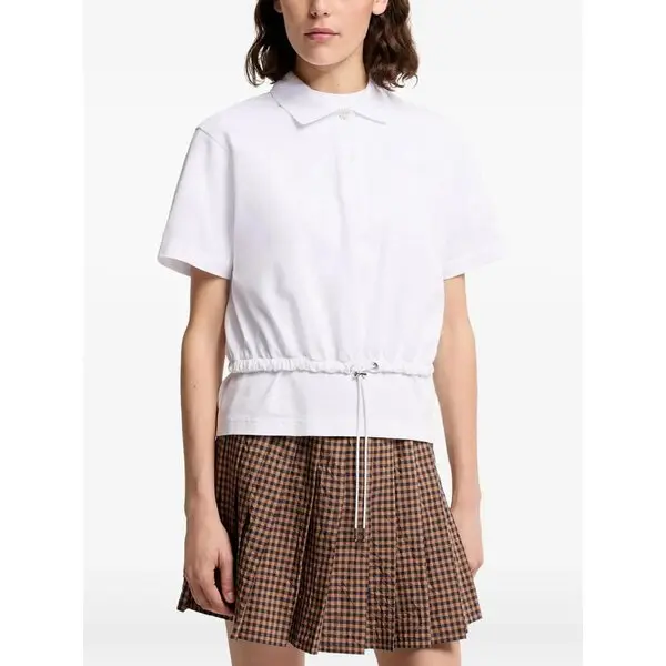 Moncler Logo Patch Polo Top