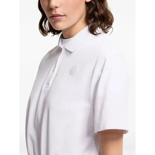 Moncler Logo Patch Polo Top