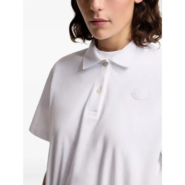 Moncler Logo Patch Polo Top