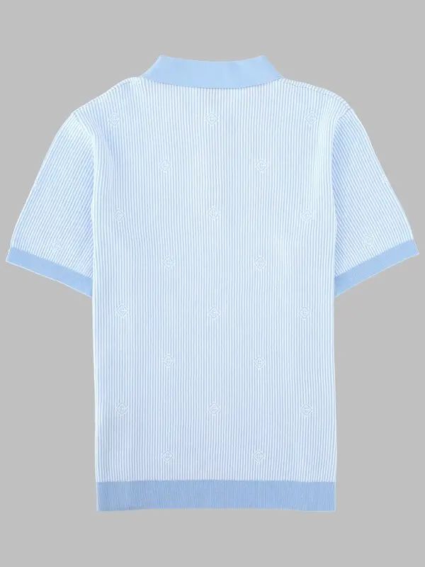 Casablanca Polo In Maglia A Righe