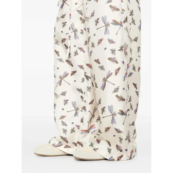 Gucci Straight Trousers - Cream