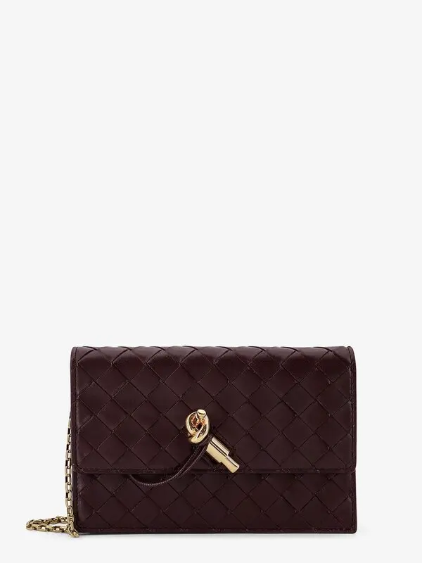 Bottega Veneta Intrecciato Leather Crossbody Bag - Multicolor
