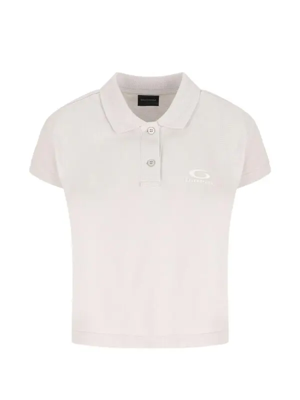 Balenciaga Cotton Polo Shirt - Multicolor