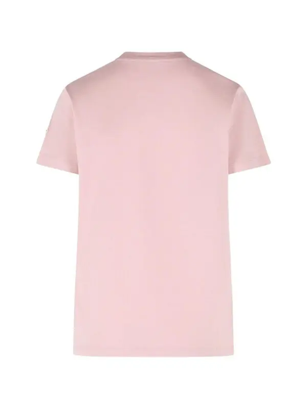 Moncler Logo Cotton T-shirt - Multicolor