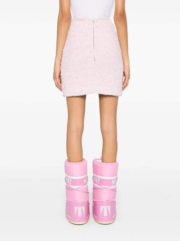 Balenciaga Tweed Bouclé Mini Skirt - Multicolor