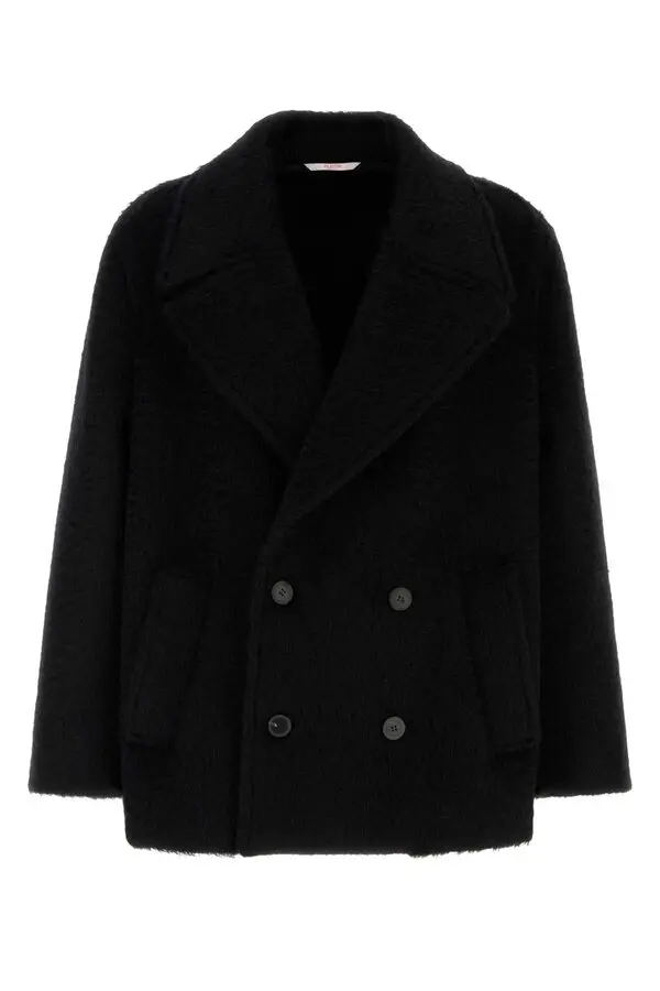 Valentino Garavani Mohair And Wool Coat