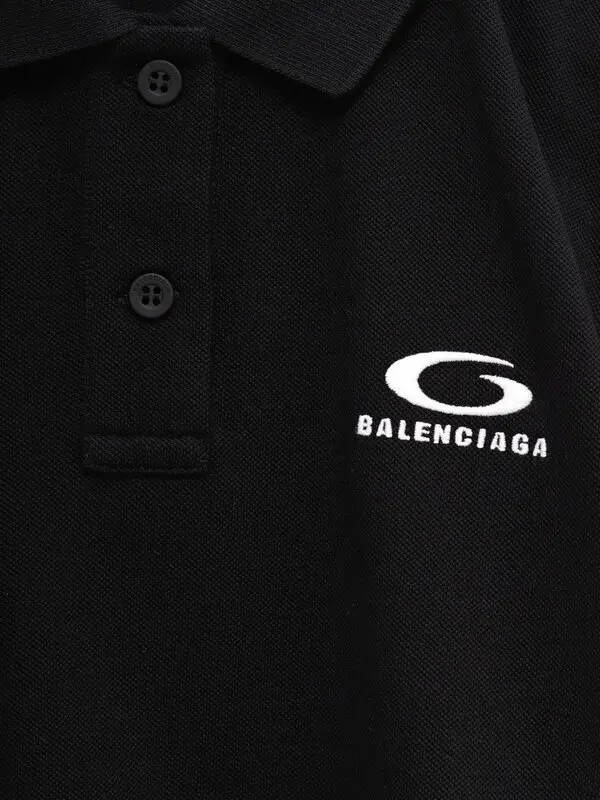 Balenciaga Cotton Polo Shirt - Multicolor
